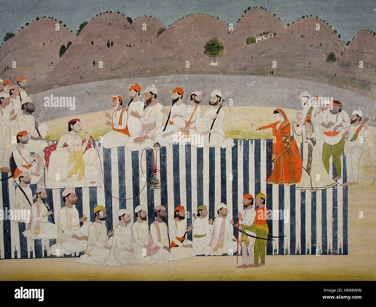 Nautch dance hi-res stock photography and images - Alamy