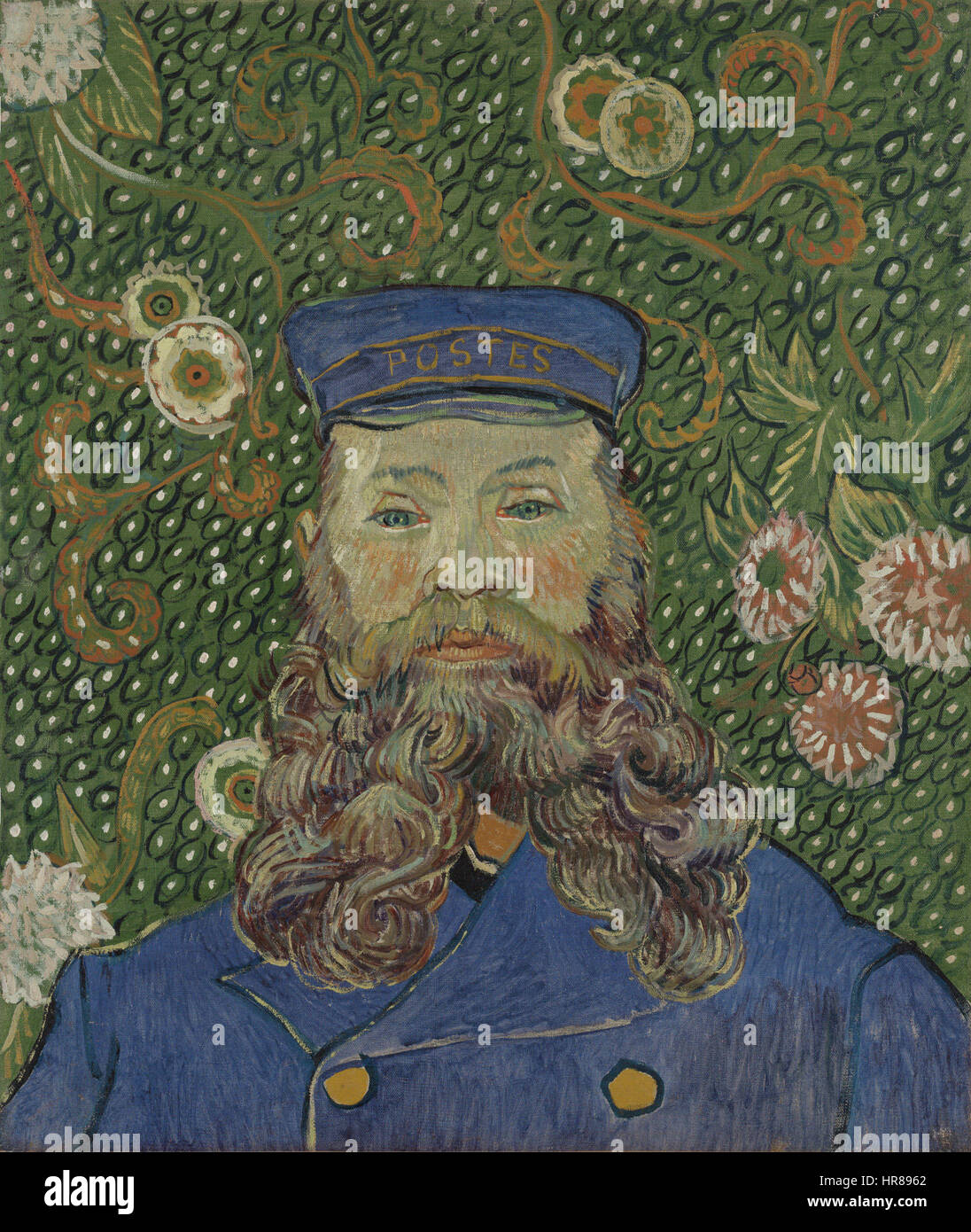 Vincent van Gogh - Portrait of Joseph Roulin Stock Photo - Alamy