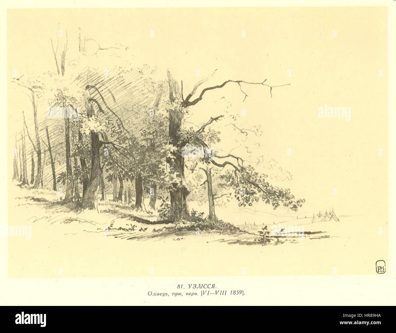 Taras Shevchenko painting 2081 Stock Photo - Alamy