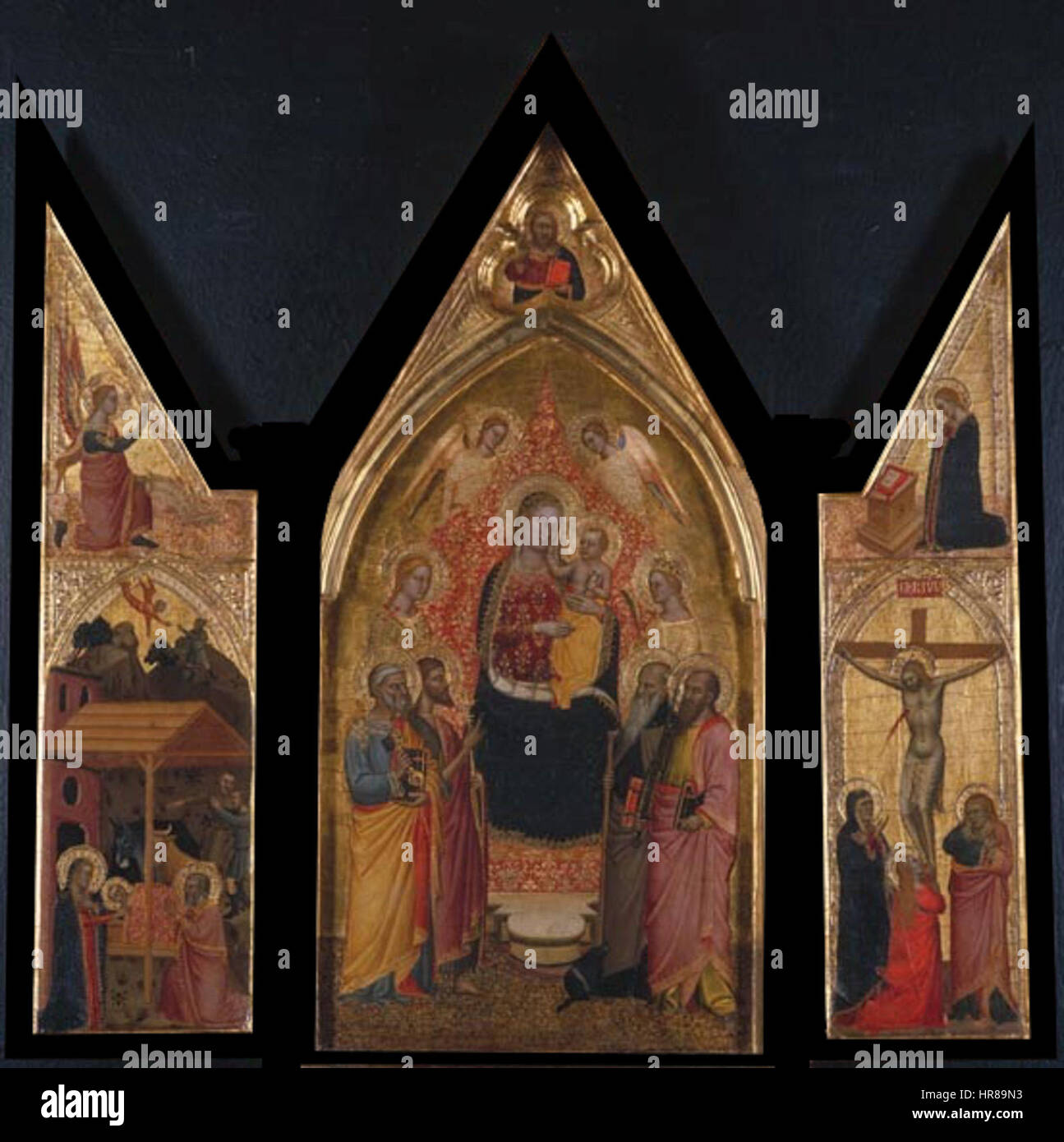 Virgin and Child with Saints 1370-80, National Gallery of Canada ...