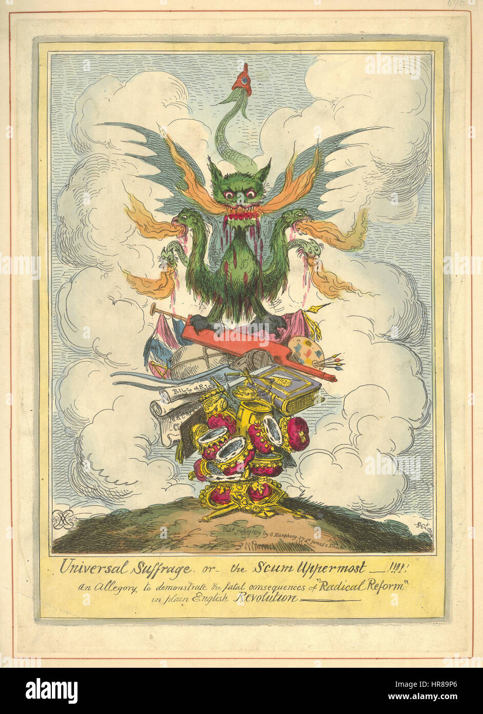 Universal Suffrage or the Scum Uppermost!! Stock Photo - Alamy