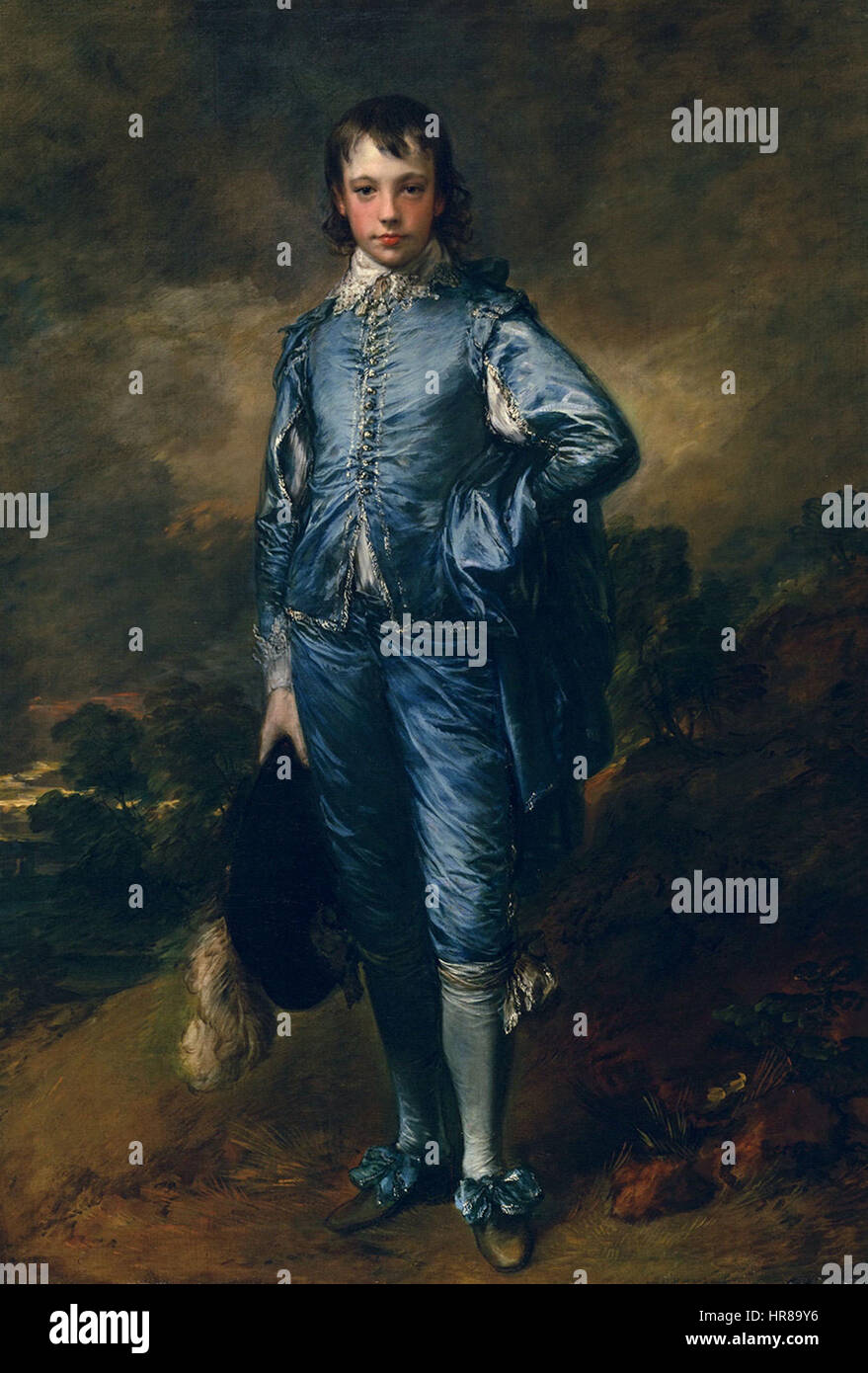 The Blue Boy Stock Photo - Alamy