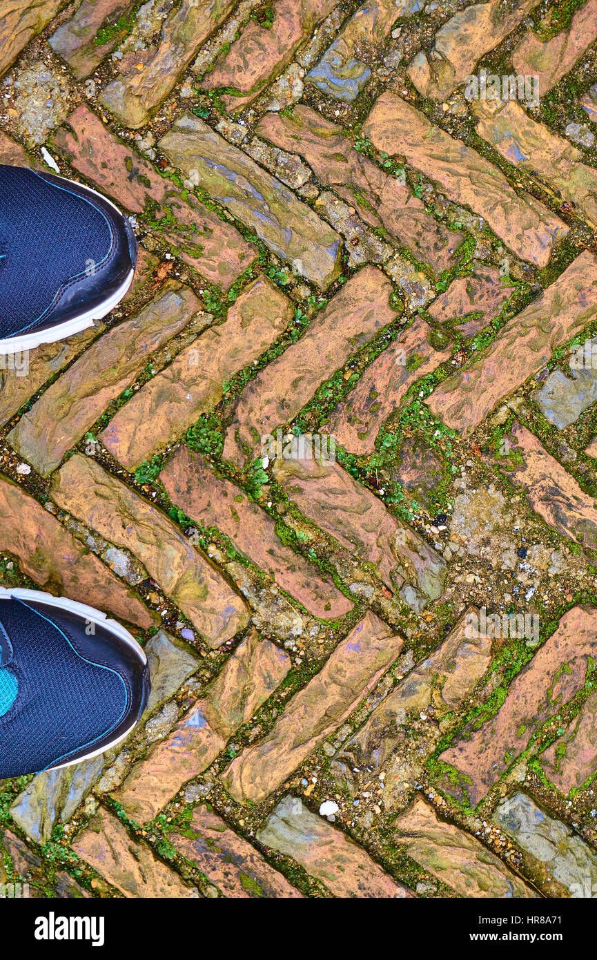 Old cobble stones hi-res stock photography and images - Alamy