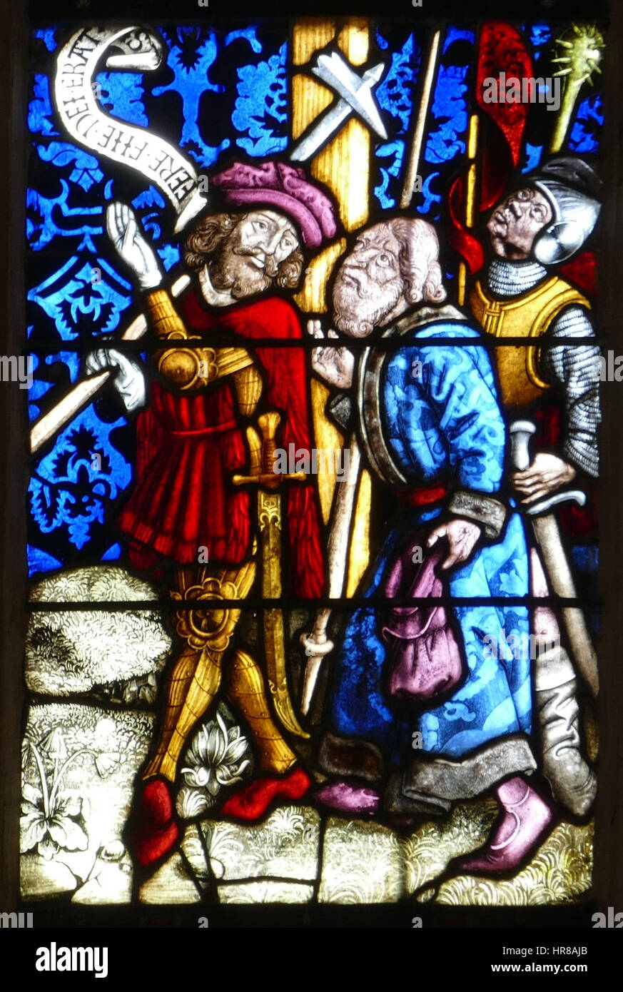 'Walbourg SteWalburge 81-17' is an artwork depicting Saint Walburga, a ...