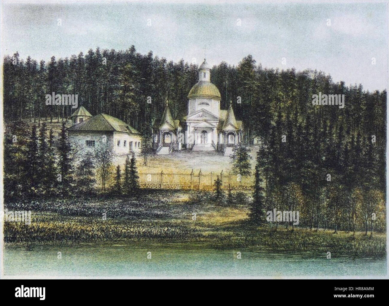 Solovki Cherepanov 1884 09 crop Stock Photo - Alamy