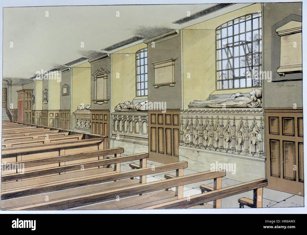 St Martin's church, Birmingham by Allen Edward Everitt - 04 Stock Photo ...