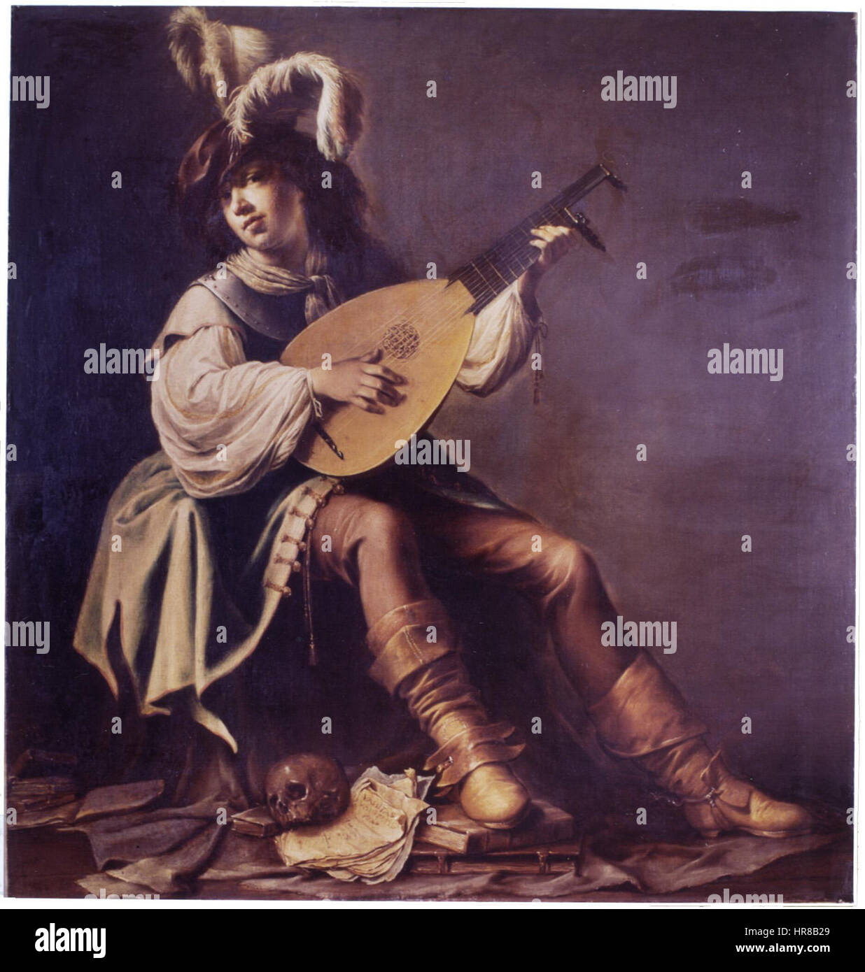 Vanitas still life books hi-res stock photography and images - Alamy