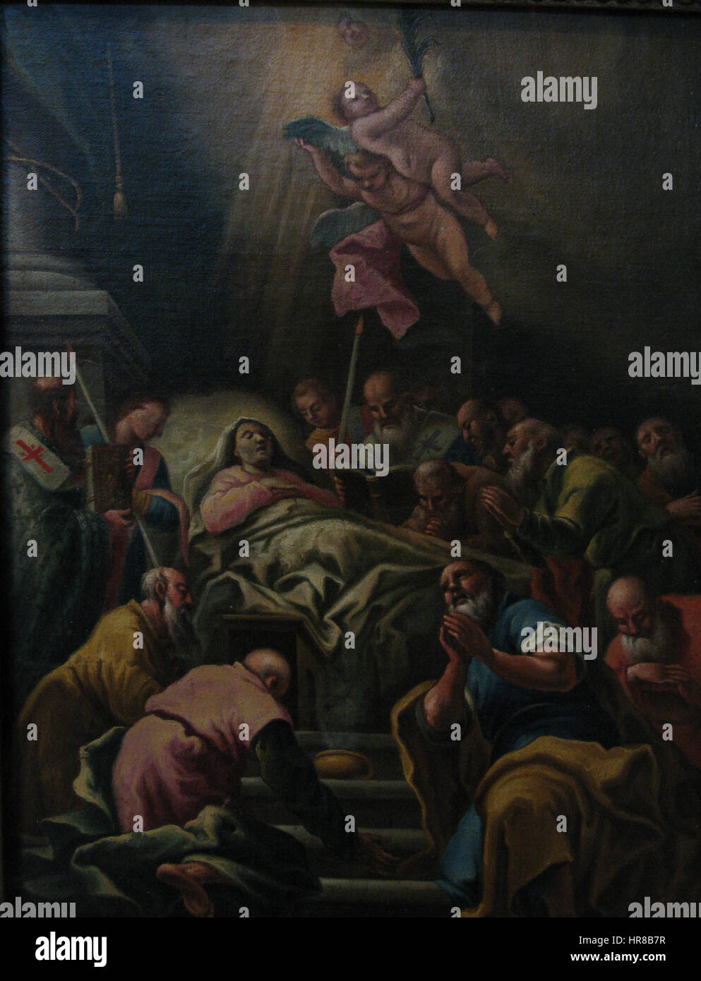 The Dormition of the Virgin Mary Stock Photo - Alamy