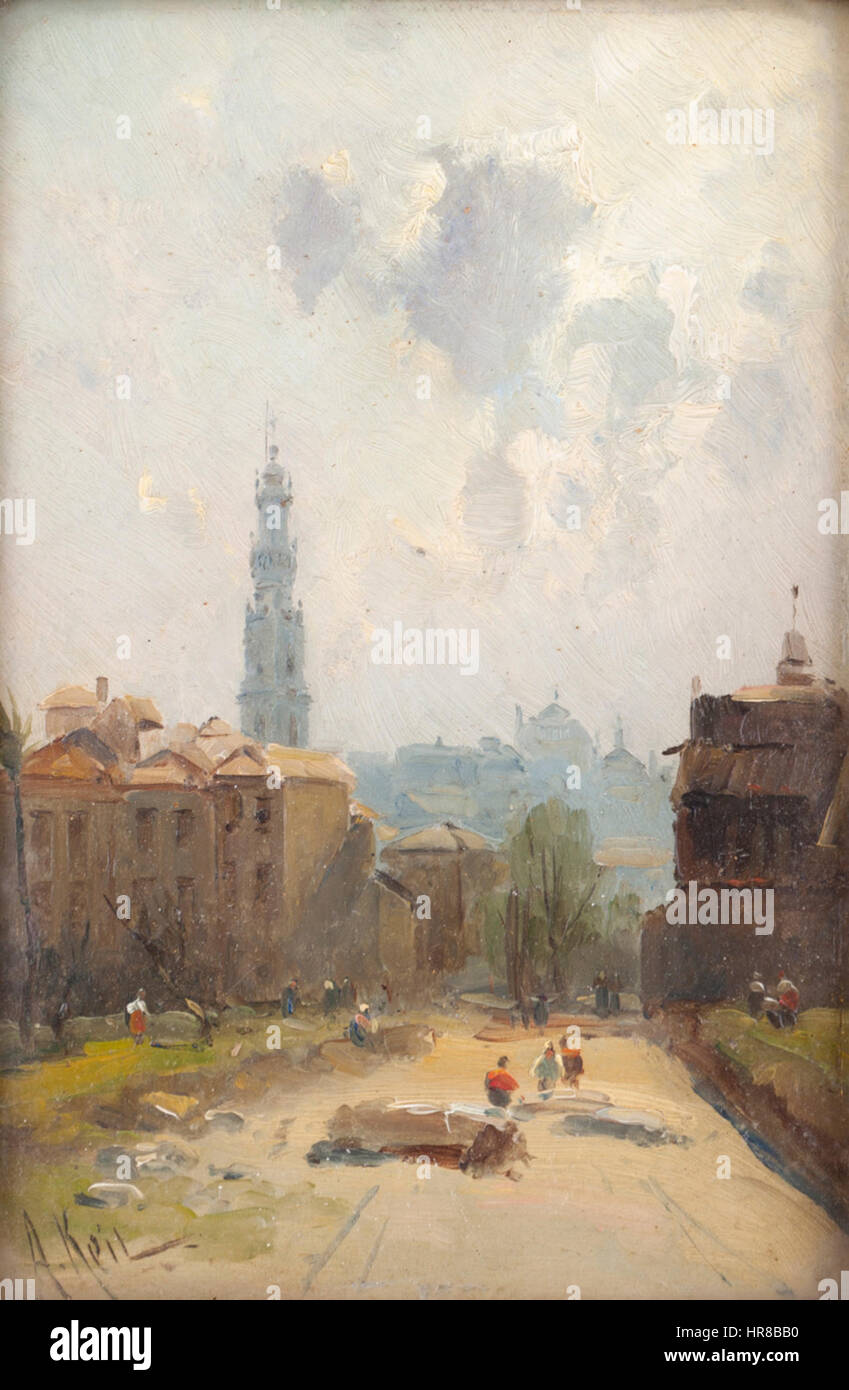 Vista do Porto - Alfredo Keil Stock Photo - Alamy