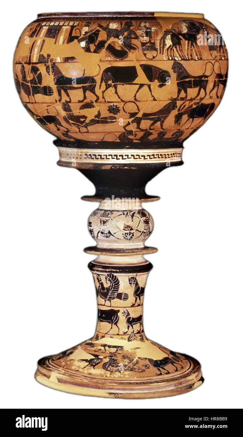 Pottery figure greek Cut Out Stock Images & Pictures - Alamy