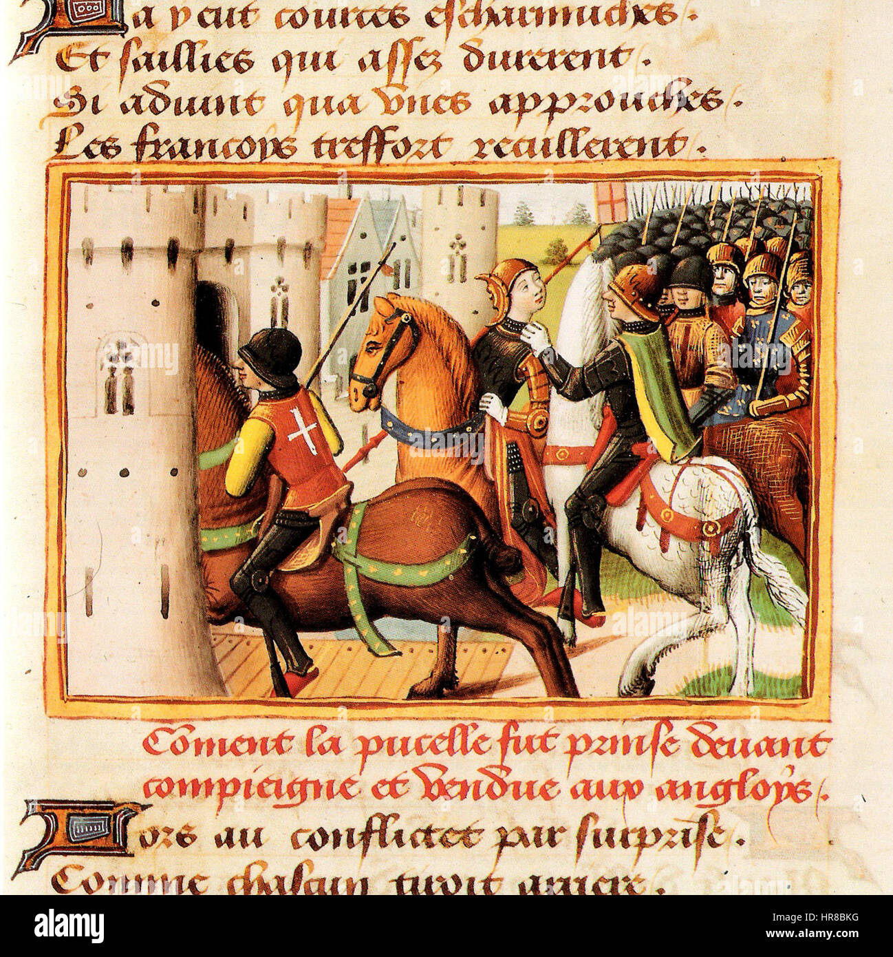 *Vigiles du roi Charles VII* is a medieval manuscript illustrating the ...