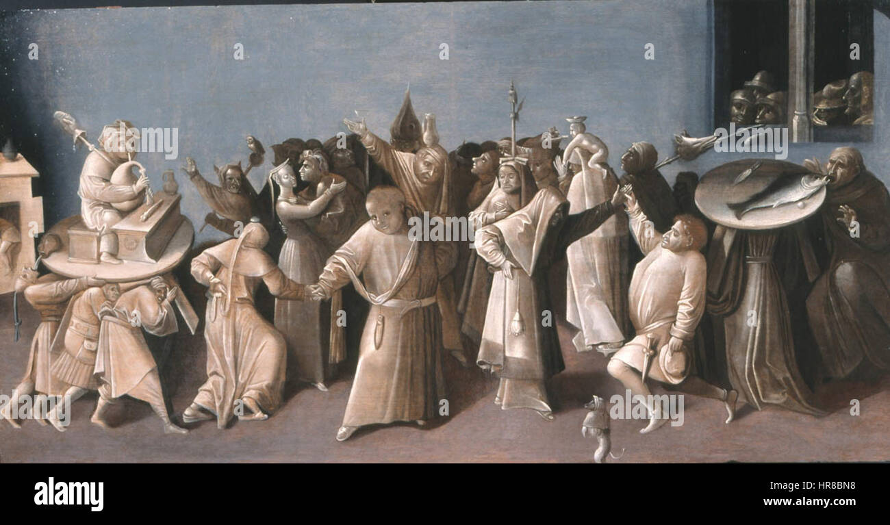 'The Battle between Carnival and Lent' is a famous allegorical painting ...