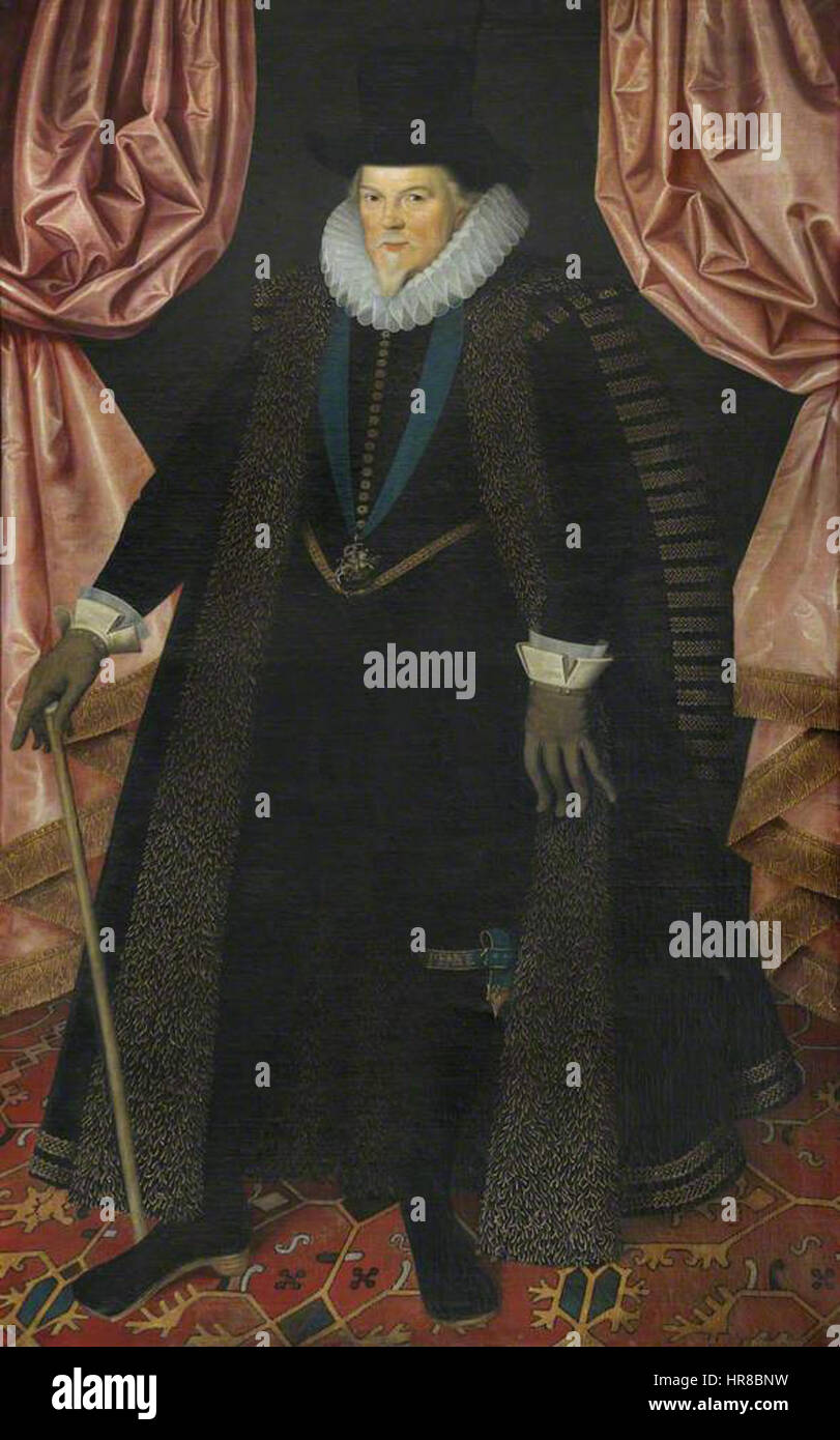 Thomas Cecil 1st Earl of Exeter Cambridge Stock Photo - Alamy