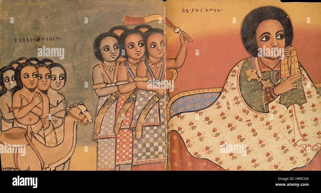 Yekuno amlak hi-res stock photography and images - Alamy