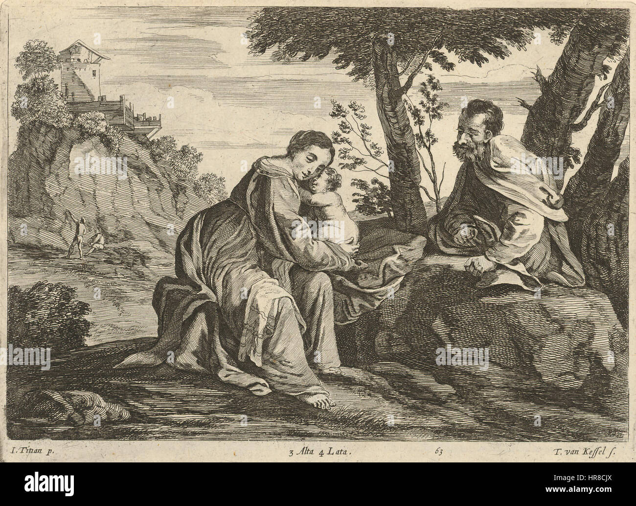 Theodoor van Kessel’s 'Holy Family' depicts the sacred family with ...