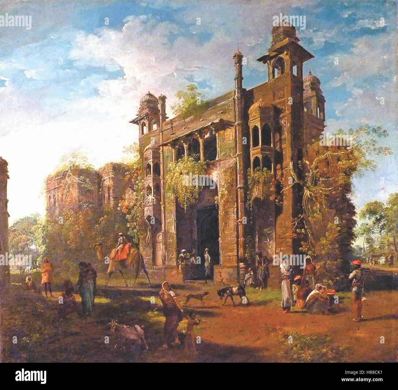 The South Gate of Lalbagh Stock Photo - Alamy