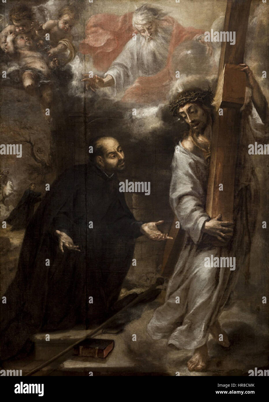 Pilgrimage painting ignatius of loyola hi-res stock photography and ...