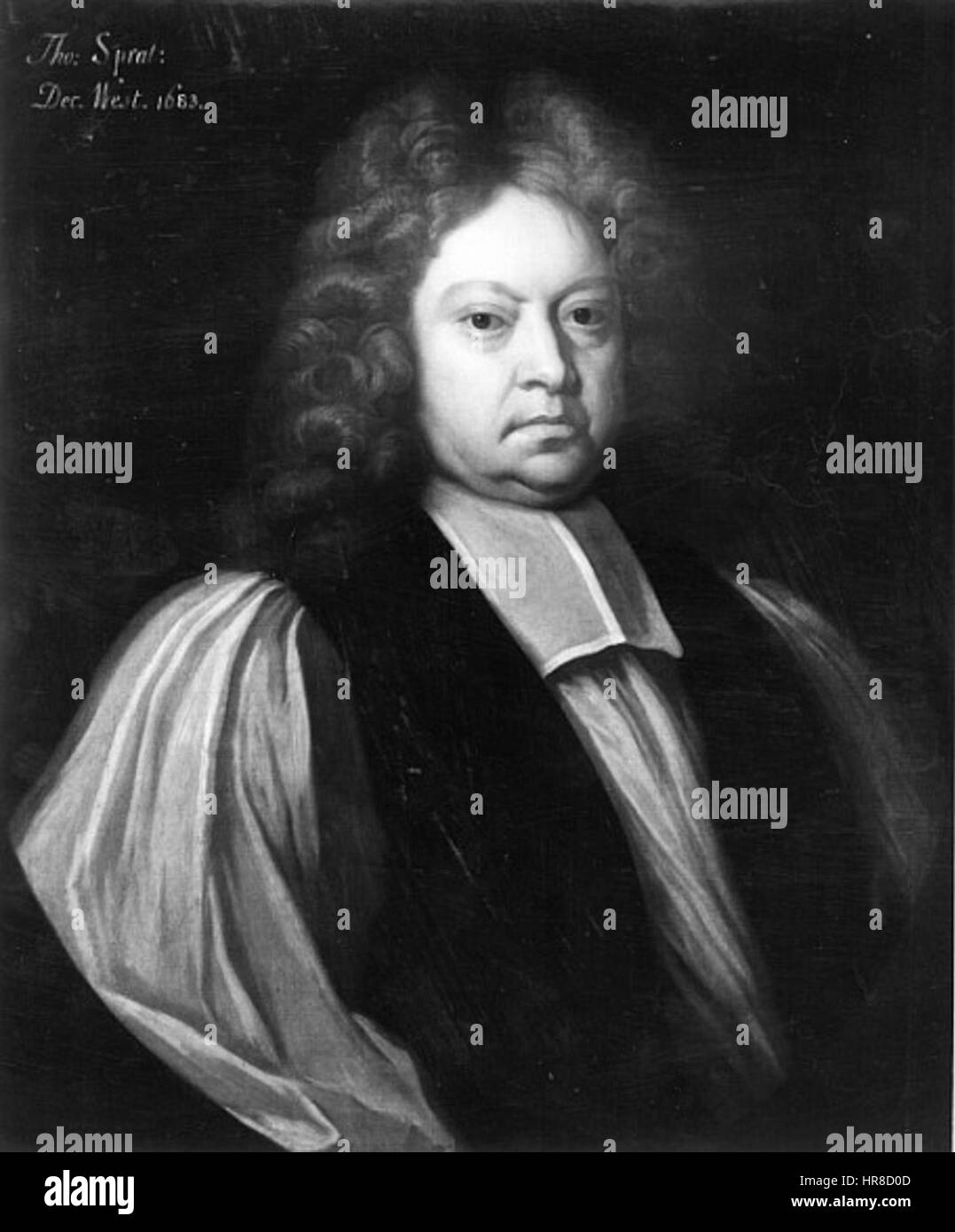 This portrait of Thomas Sprat by Michael Dahl depicts the English ...
