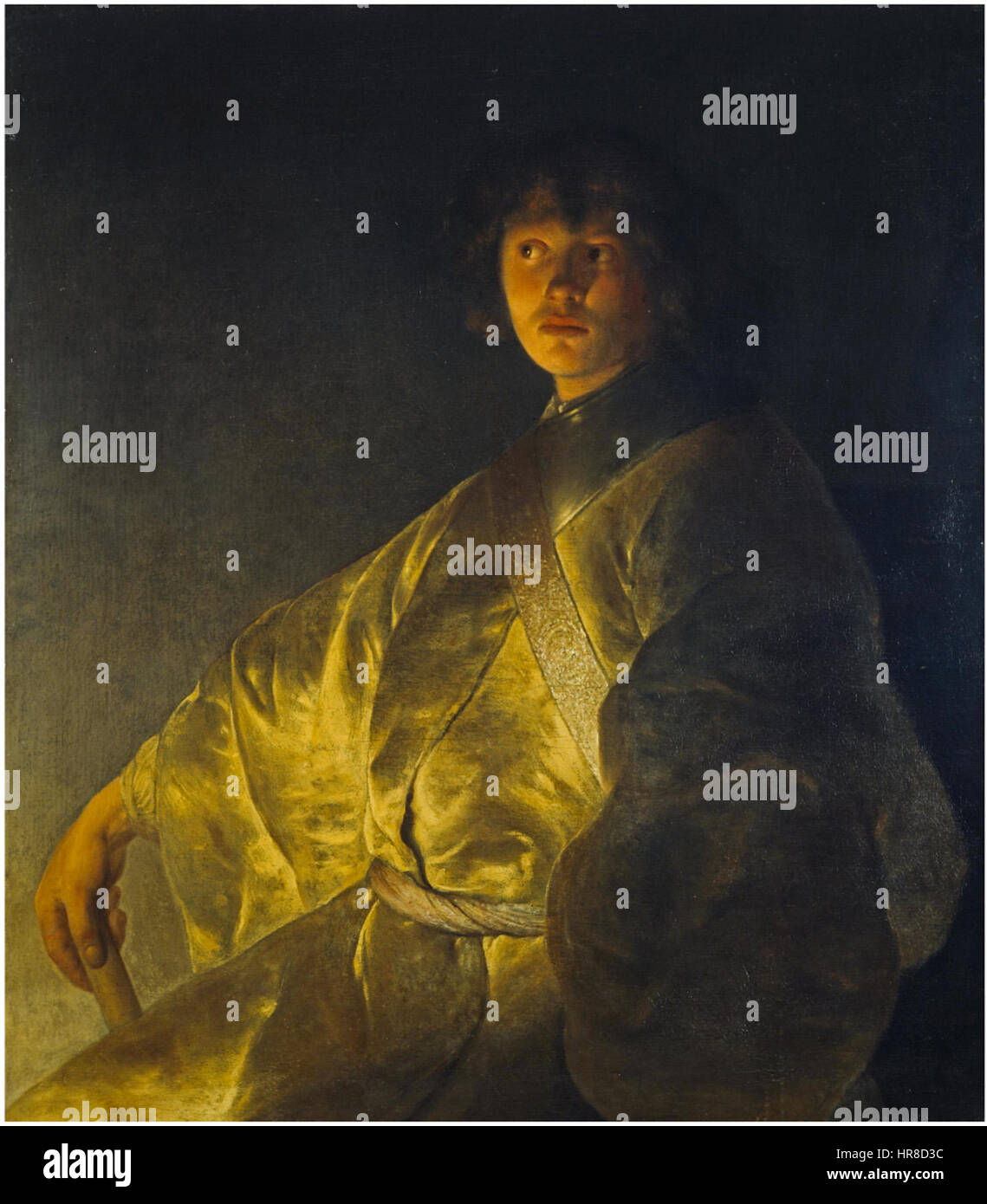 Yellow robe hi-res stock photography and images - Alamy