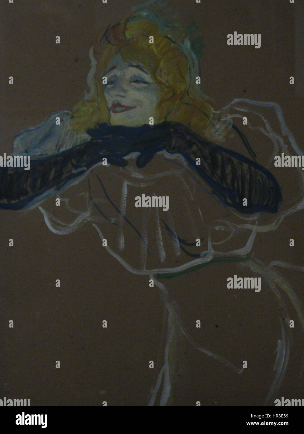 'Yvette Gilbert' is a portrait photograph capturing the French actress ...