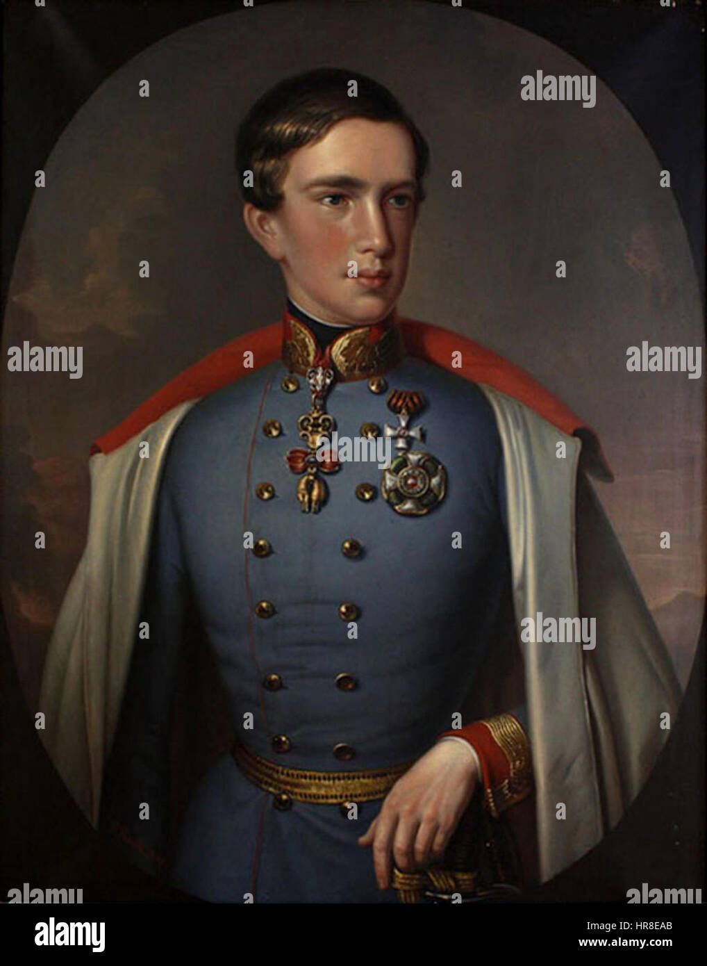 Young Francis Joseph I Stock Photo - Alamy
