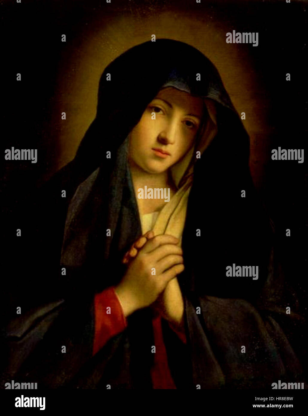 'The Madonna in Sorrow' portrays the Virgin Mary in a moment of grief ...