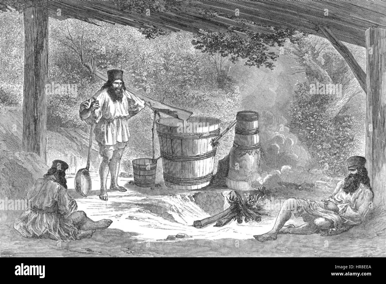 Traditional distillation Black and White Stock Photos & Images - Alamy