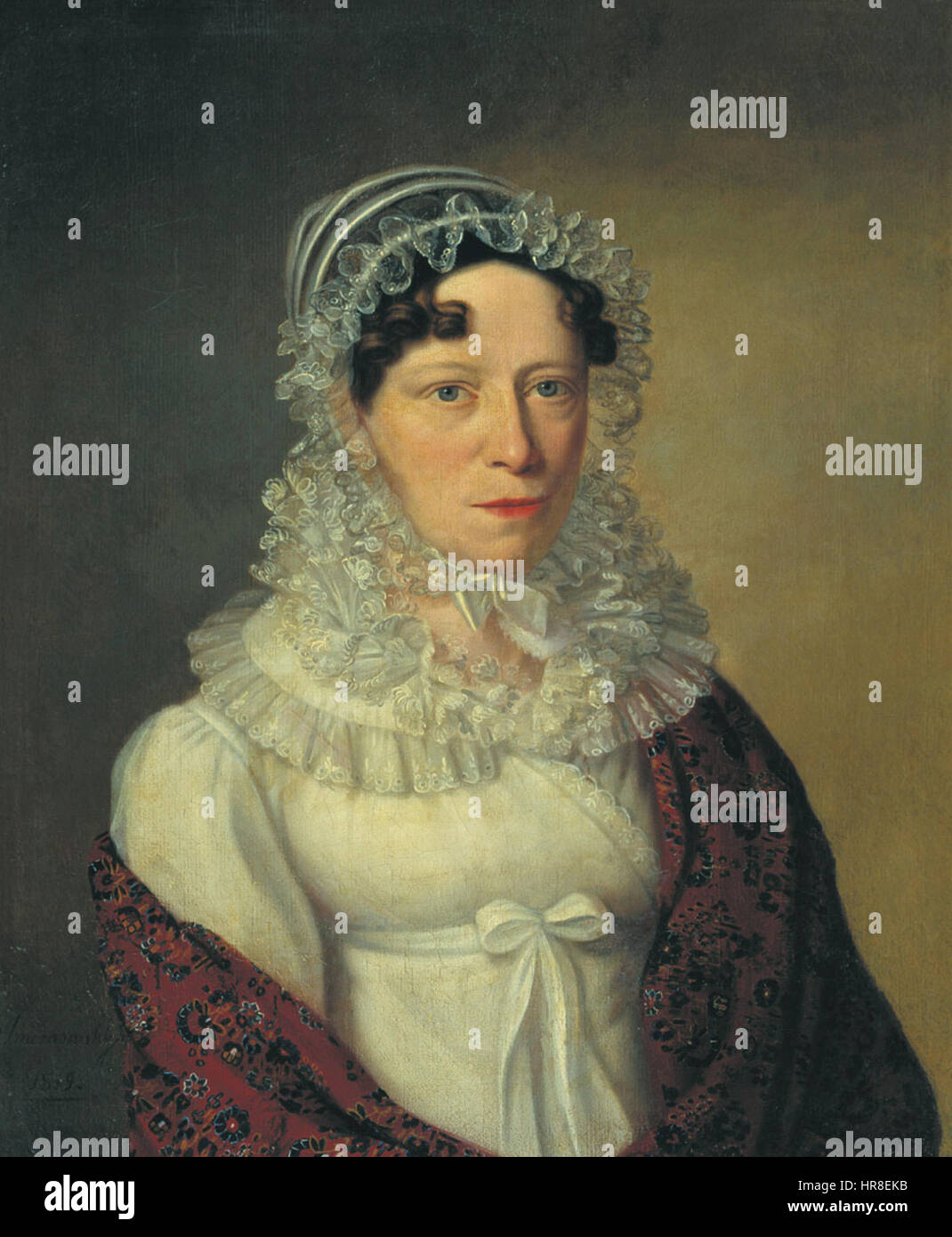 Unknown woman (1819 Stock Photo - Alamy