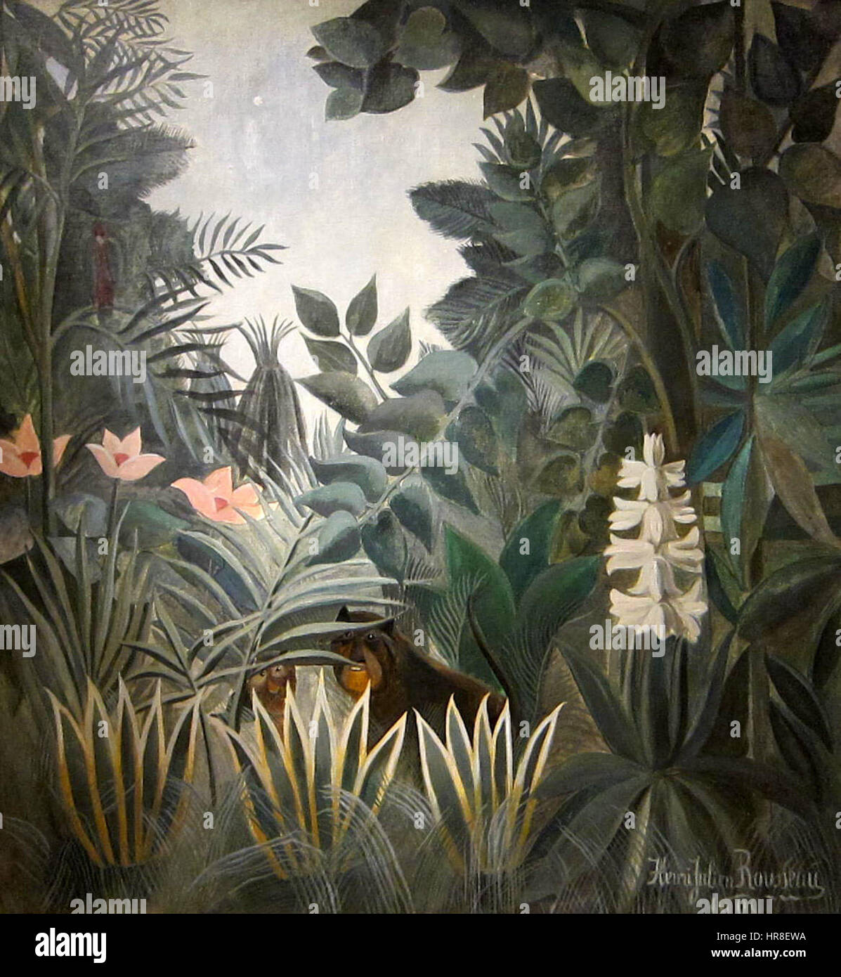 The 'Equatorial Jungle' presents a lush and vibrant depiction of the ...