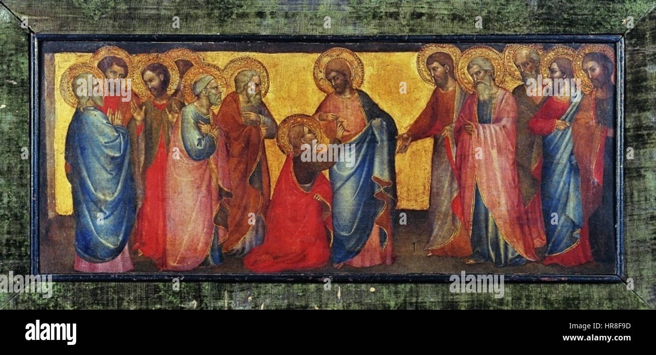 The Scepticism of Saint Thomas, 1365-1369, Paris, private collection ...