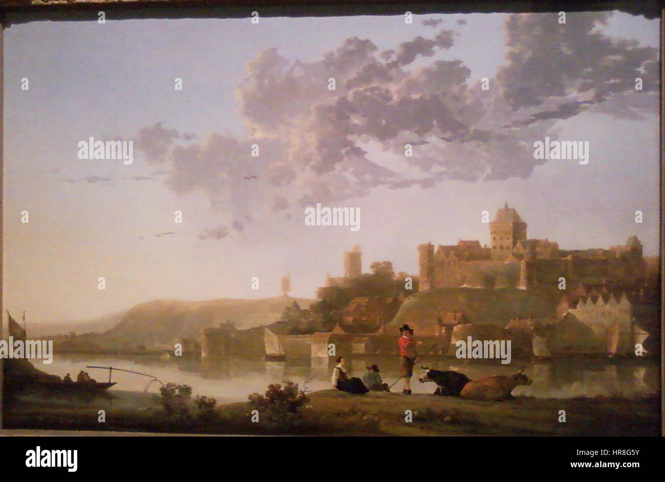Aelbert Cuyp’s 'The Valkhof at Nijmegen' is a landscape painting ...