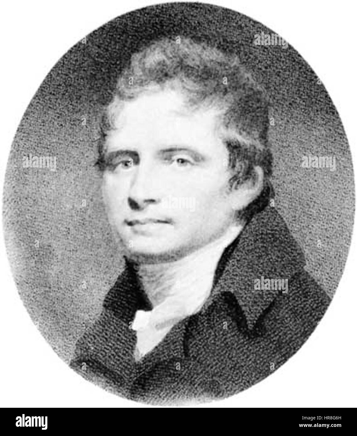 This portrait of Thomas Brown, a philosopher, captures his intellectual ...