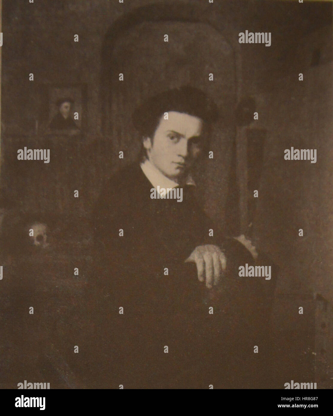 'Zimmermann Selbstbildnis' is an 1821 self-portrait by the German ...