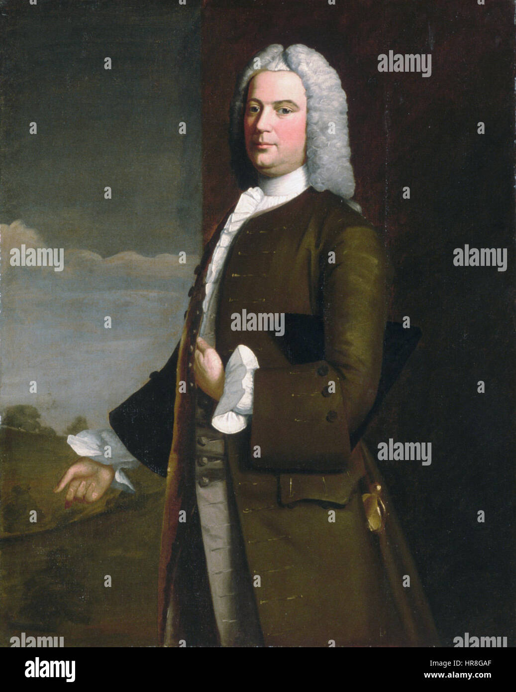 Tench Francis by Robert Feke Stock Photo - Alamy