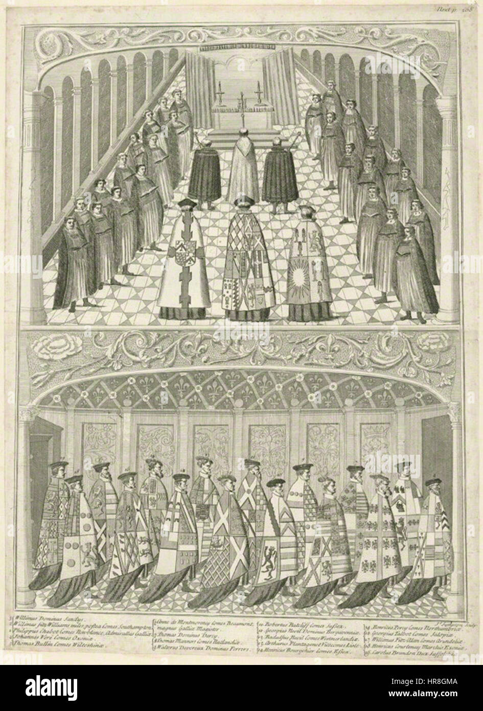 Henry viii in parliament hi-res stock photography and images - Alamy