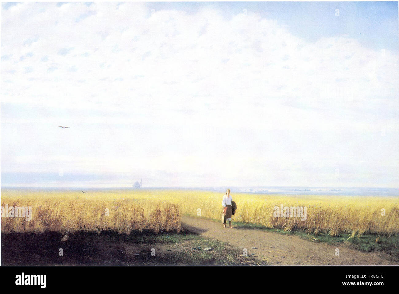 Steppes. Field (Kuindshi Stock Photo - Alamy