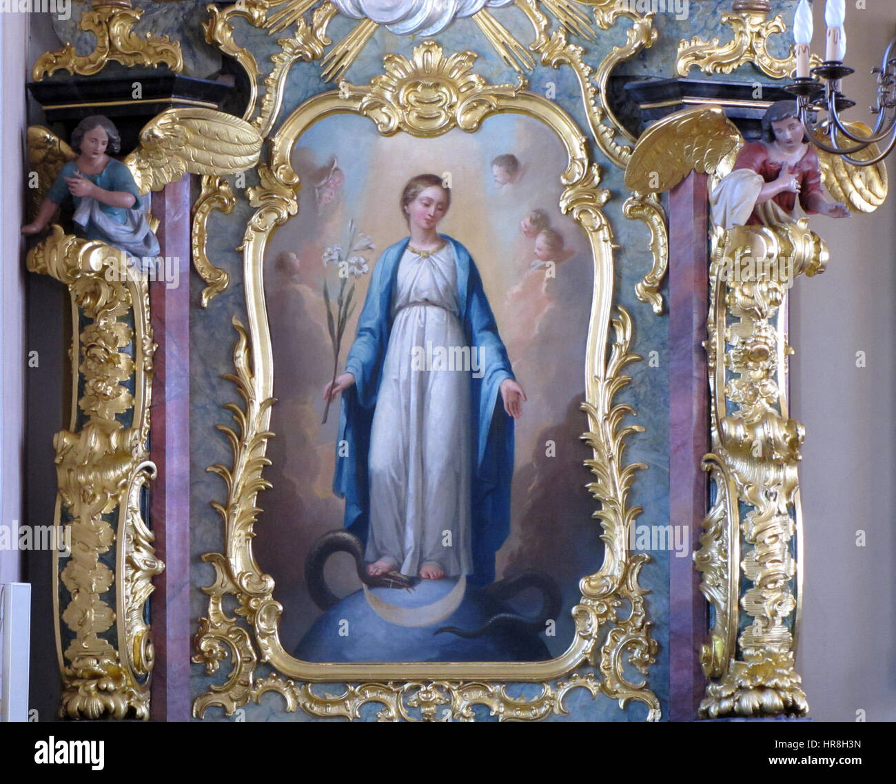 This piece, 'Wintershouse StGeorges', painted in 1514, depicts the ...