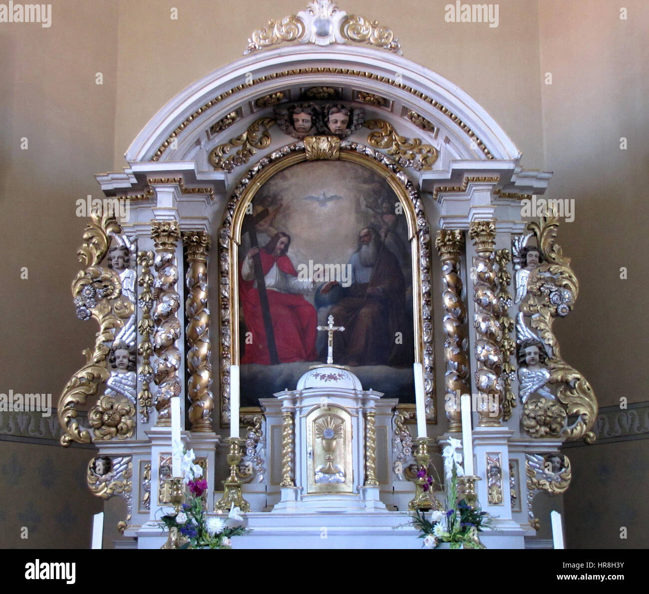 Wittersheim StUlrich 09 Stock Photo - Alamy