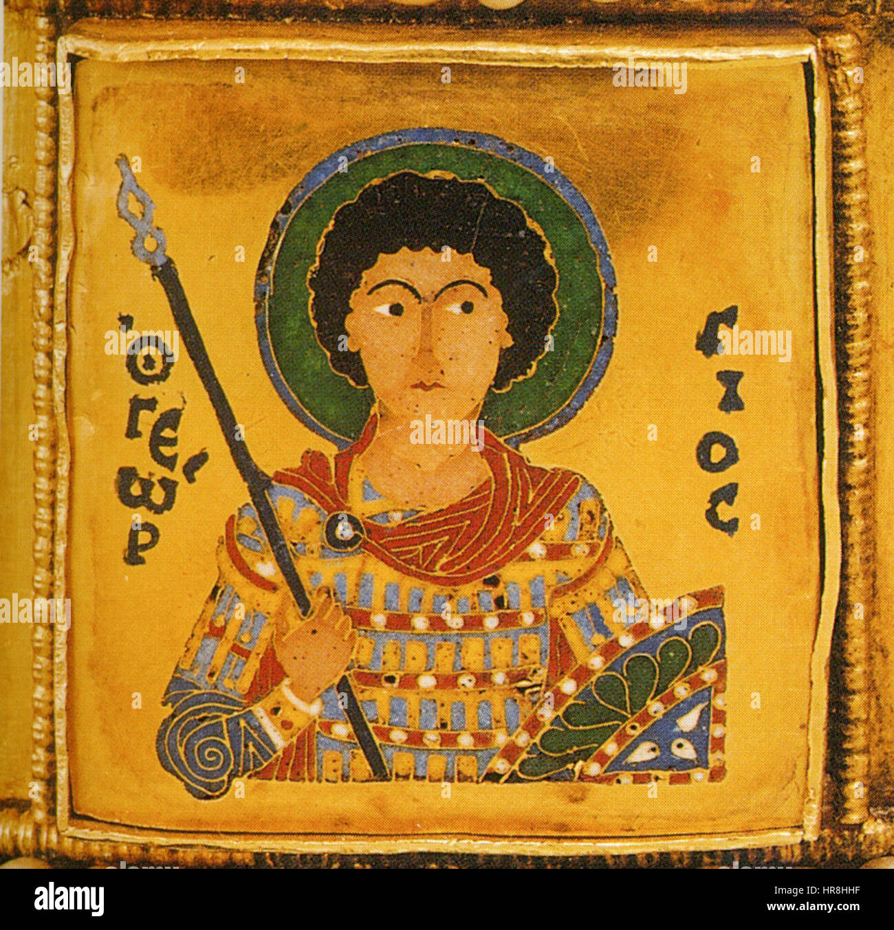 St george on the holy crown of hungary hi-res stock photography and ...