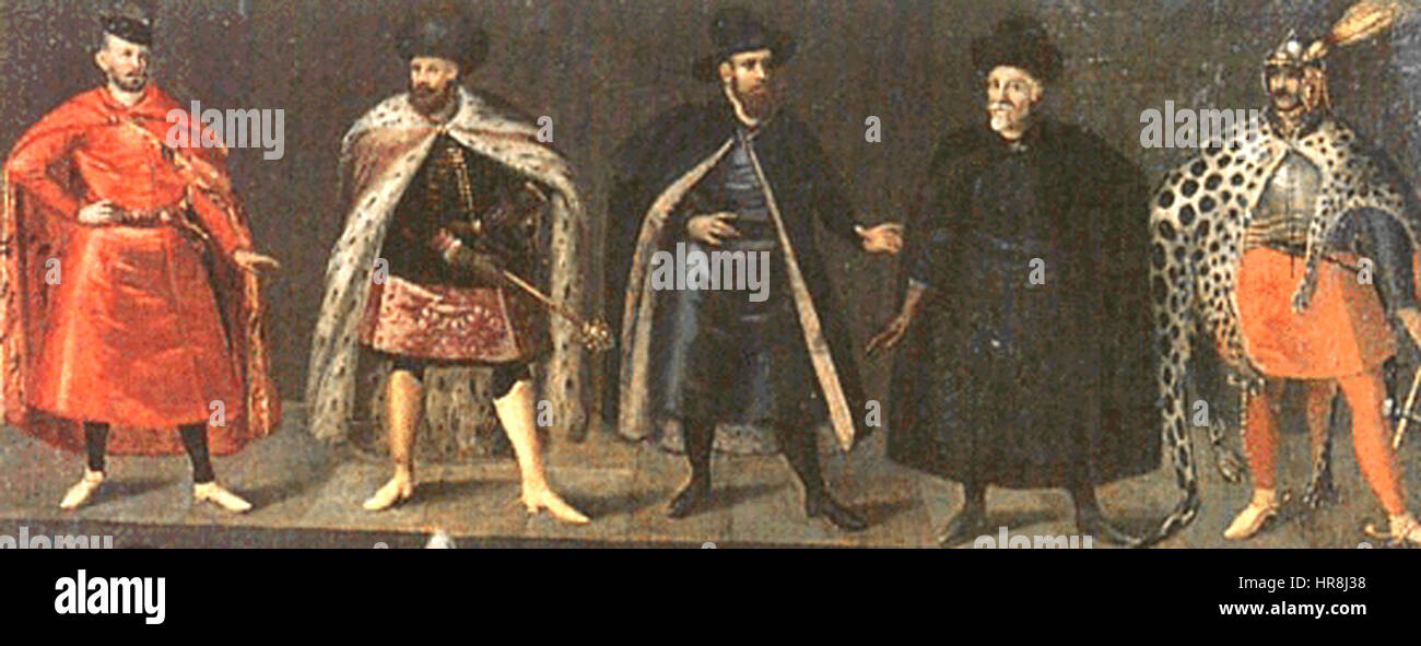 'Ubior Szlachty' is a depiction of Polish nobility, capturing the ...