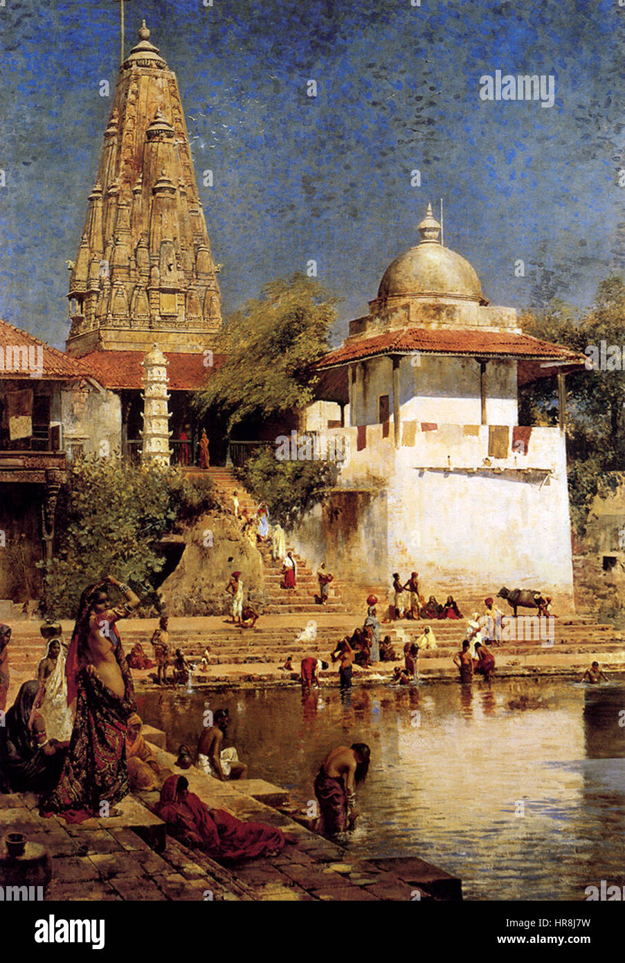 Walkeshwar temple hi-res stock photography and images - Alamy