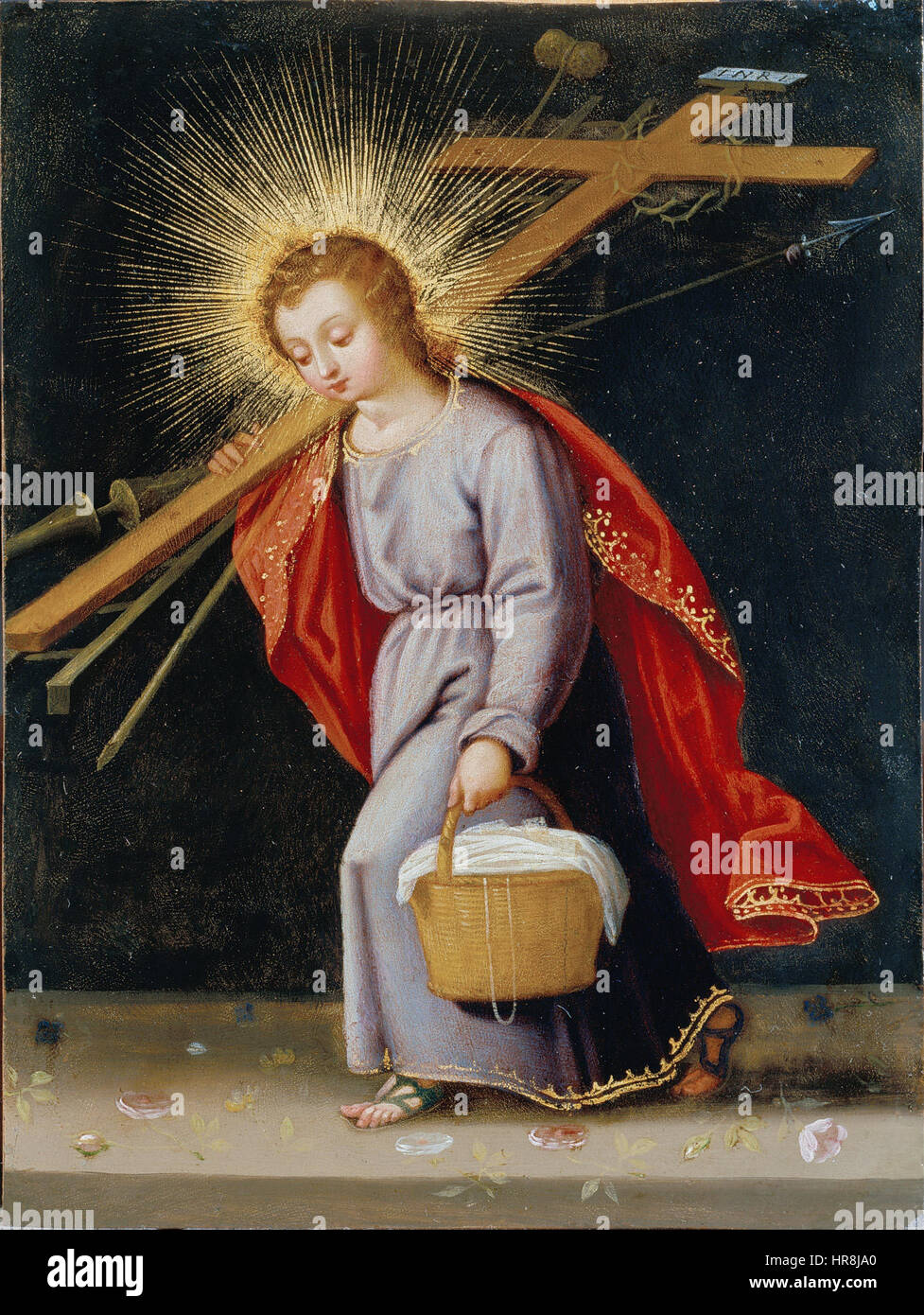 Spanish or South American - The Infant Christ Bearing the Instruments ...