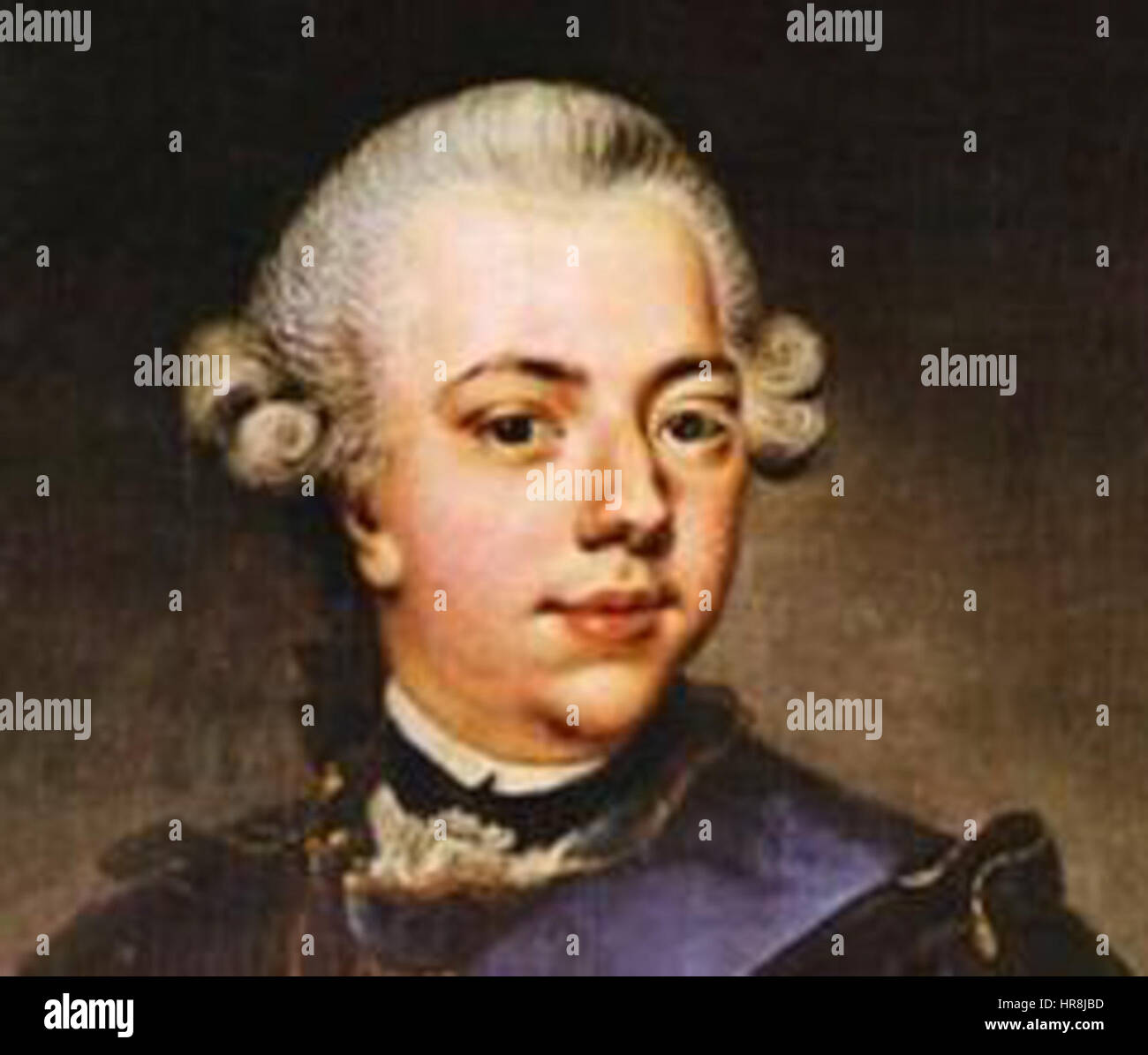 State Portrait of Prince William V Stock Photo - Alamy