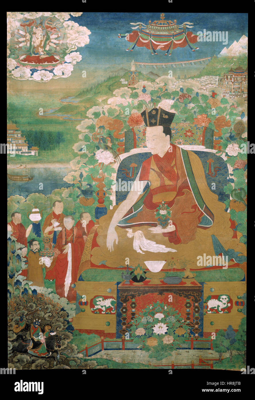 The Ninth Karmapa, Wangchug Dorje (1555-1603) - Google Art Project ...