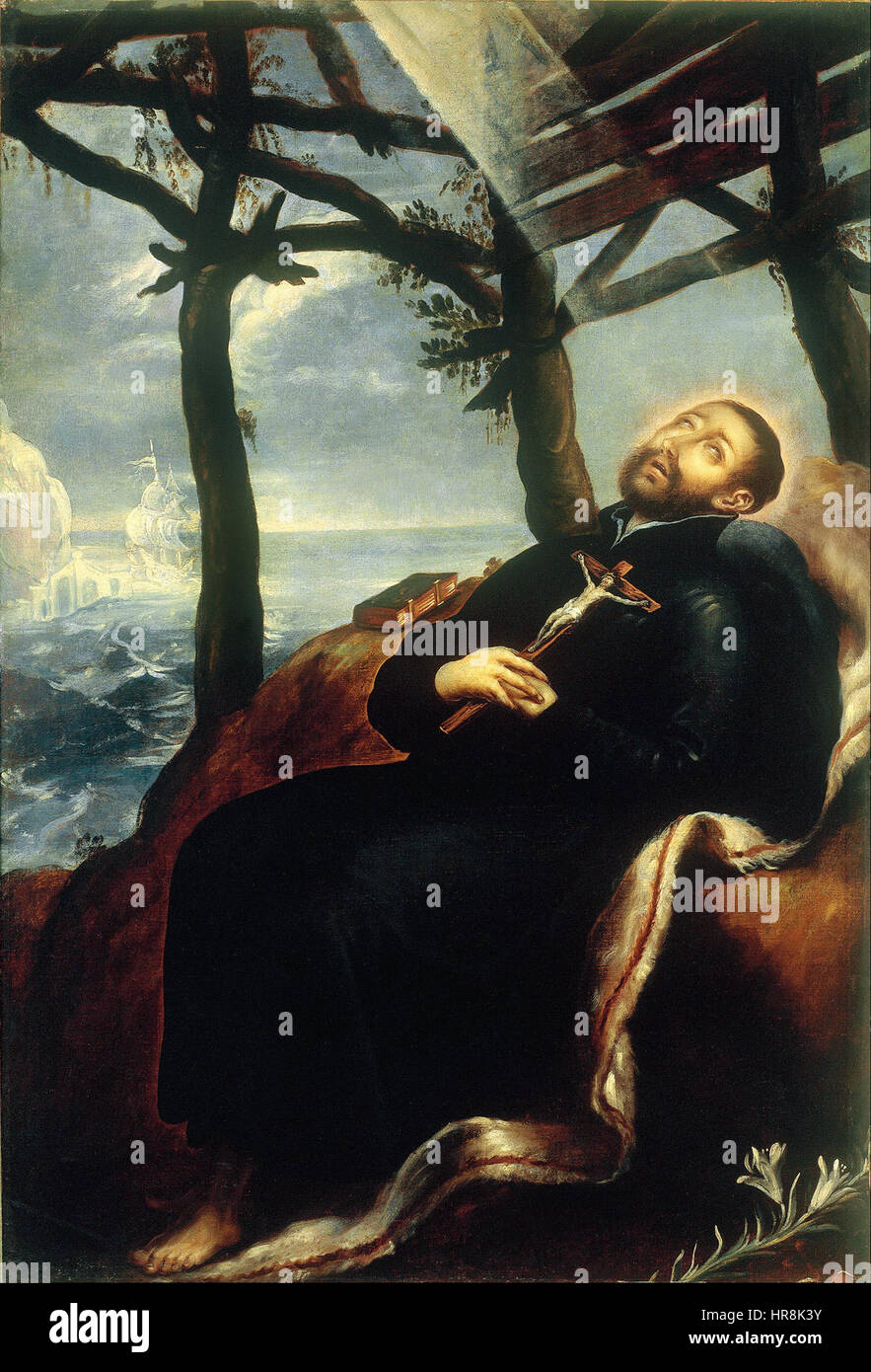 Saint francis xavier painting hi-res stock photography and images - Alamy