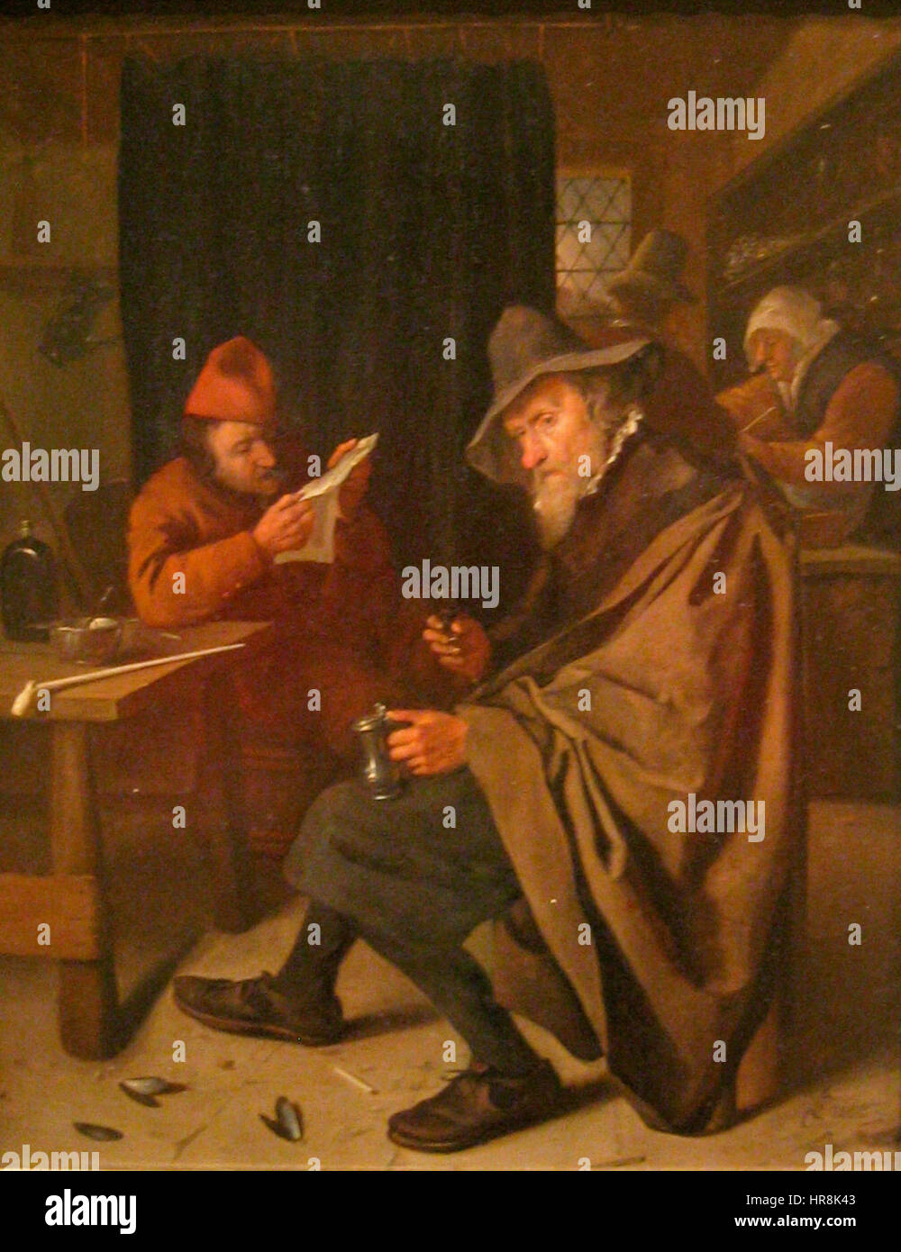 The Drinker by Jan Steen Stock Photo - Alamy
