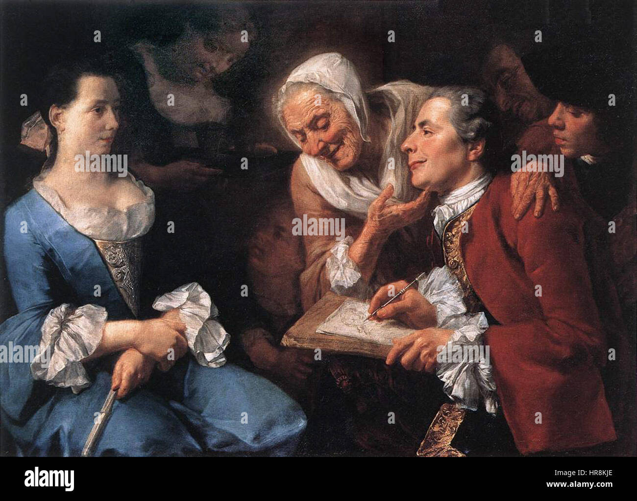 Traversi painting hi-res stock photography and images - Alamy