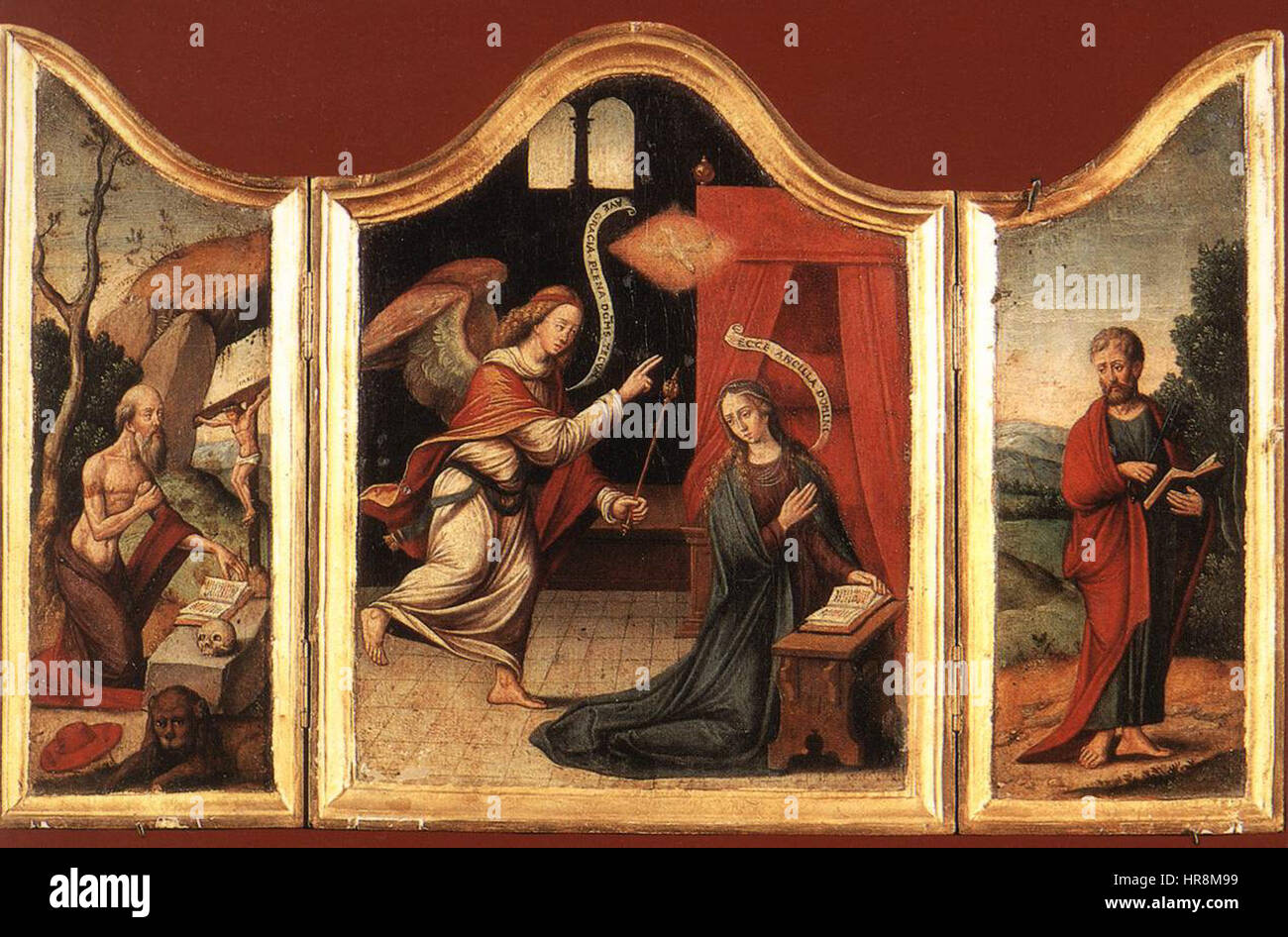 Unknown painter - Triptych - WGA24059 Stock Photo - Alamy