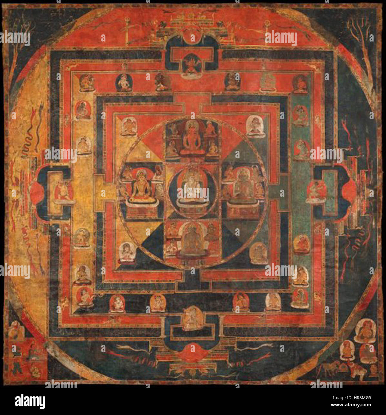 Vajradhatu mandala hi-res stock photography and images - Alamy