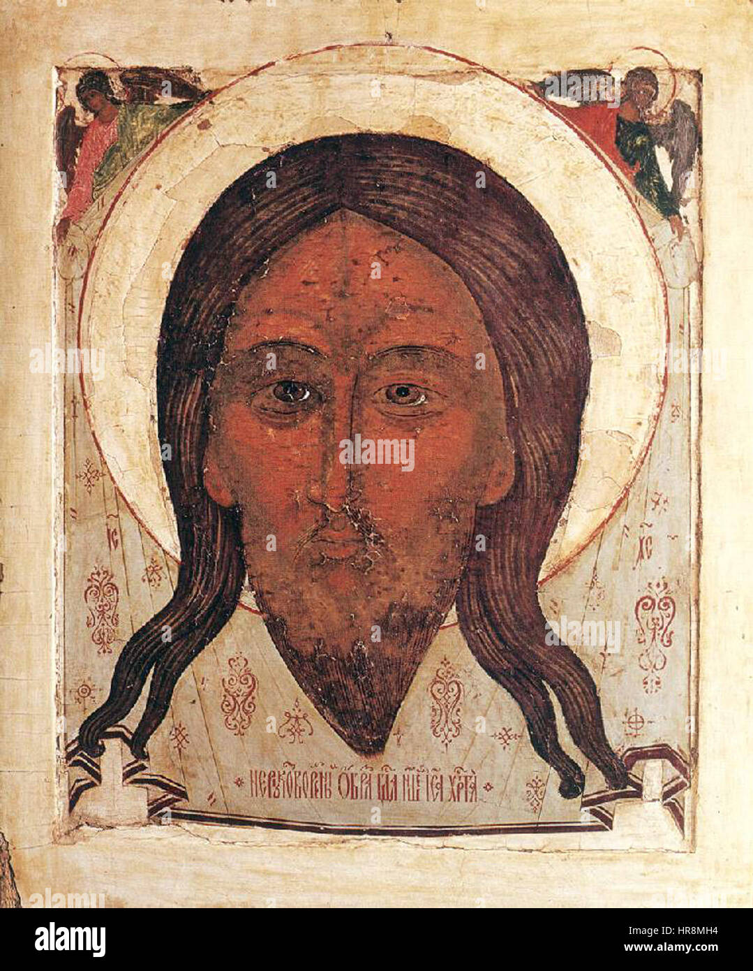The 'Mandylion' by an unknown painter is an iconographic image ...